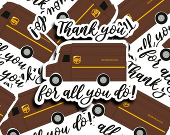 Ups Decal Sticker - Etsy