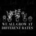 We All Grow at Different Rates Teacher PNG SVG Instant - Etsy
