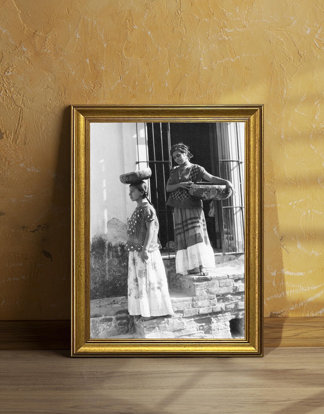 Tina Modotti Women in Tehuantepec Vintage Framed Wall Art, Mexican ...
