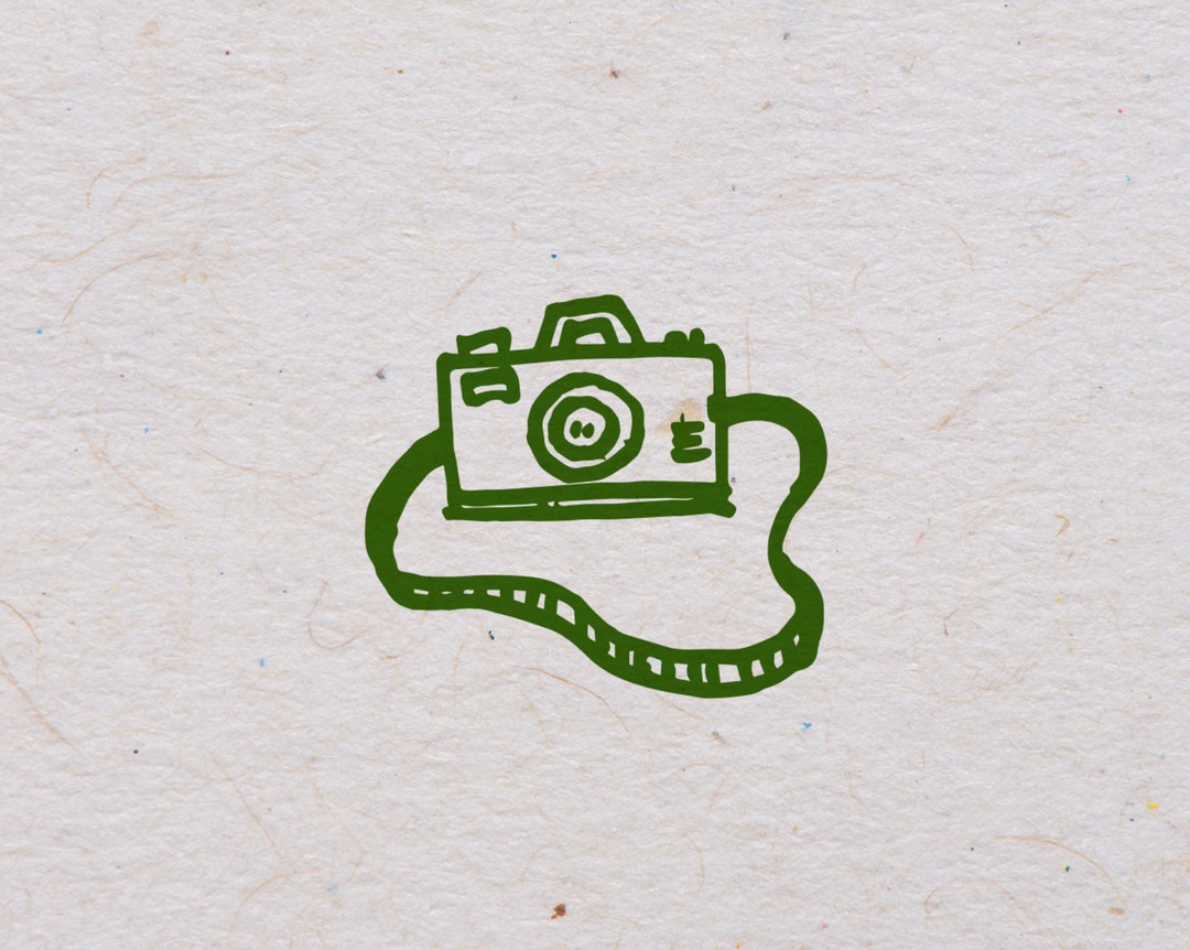 Vintage Retro Camera Doodle Icon - Svg Vector Download - Etsy