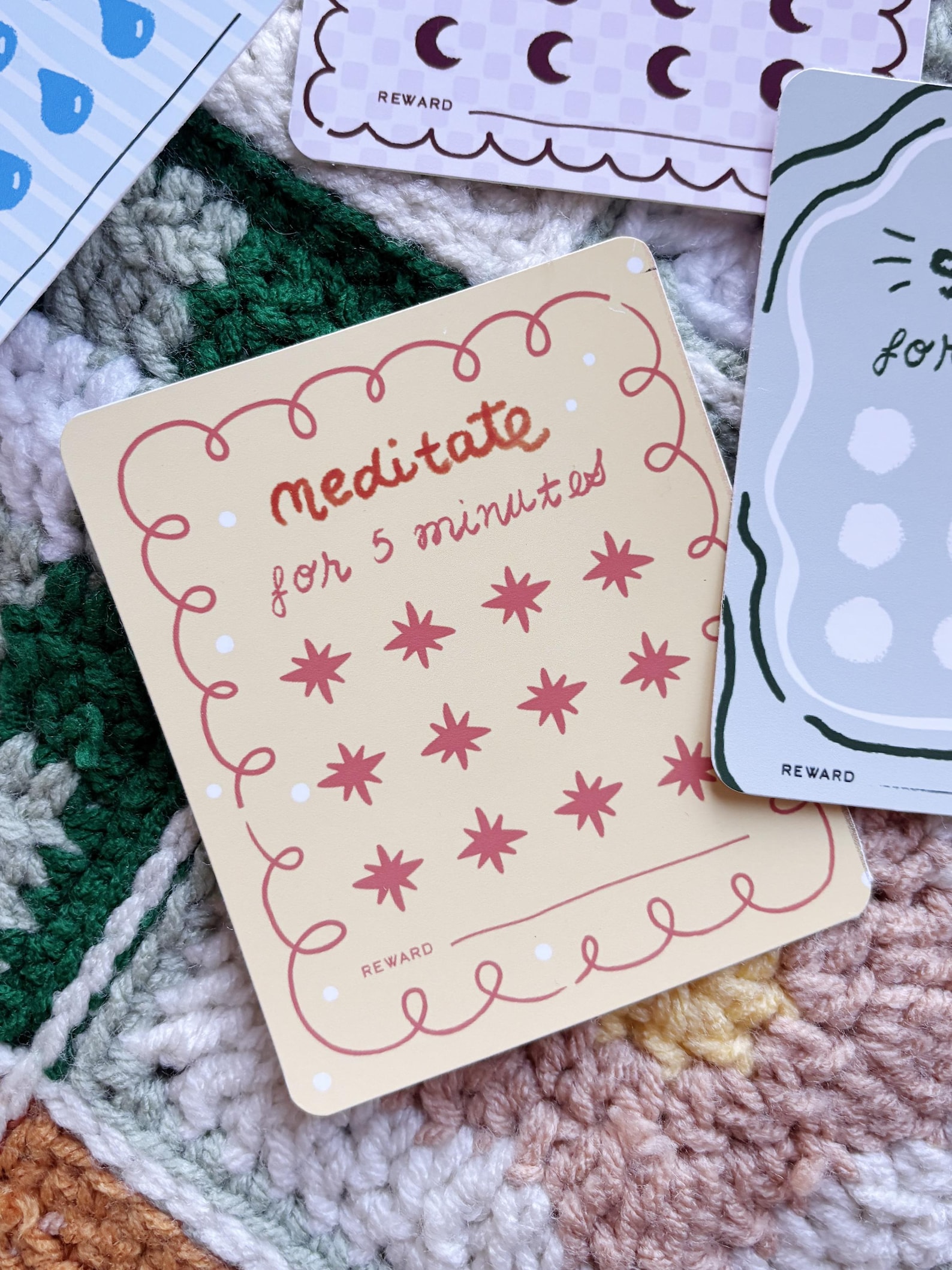 Soft Girl Reset Punch Cards – Set of 5 | Printable Self Care Punch ...