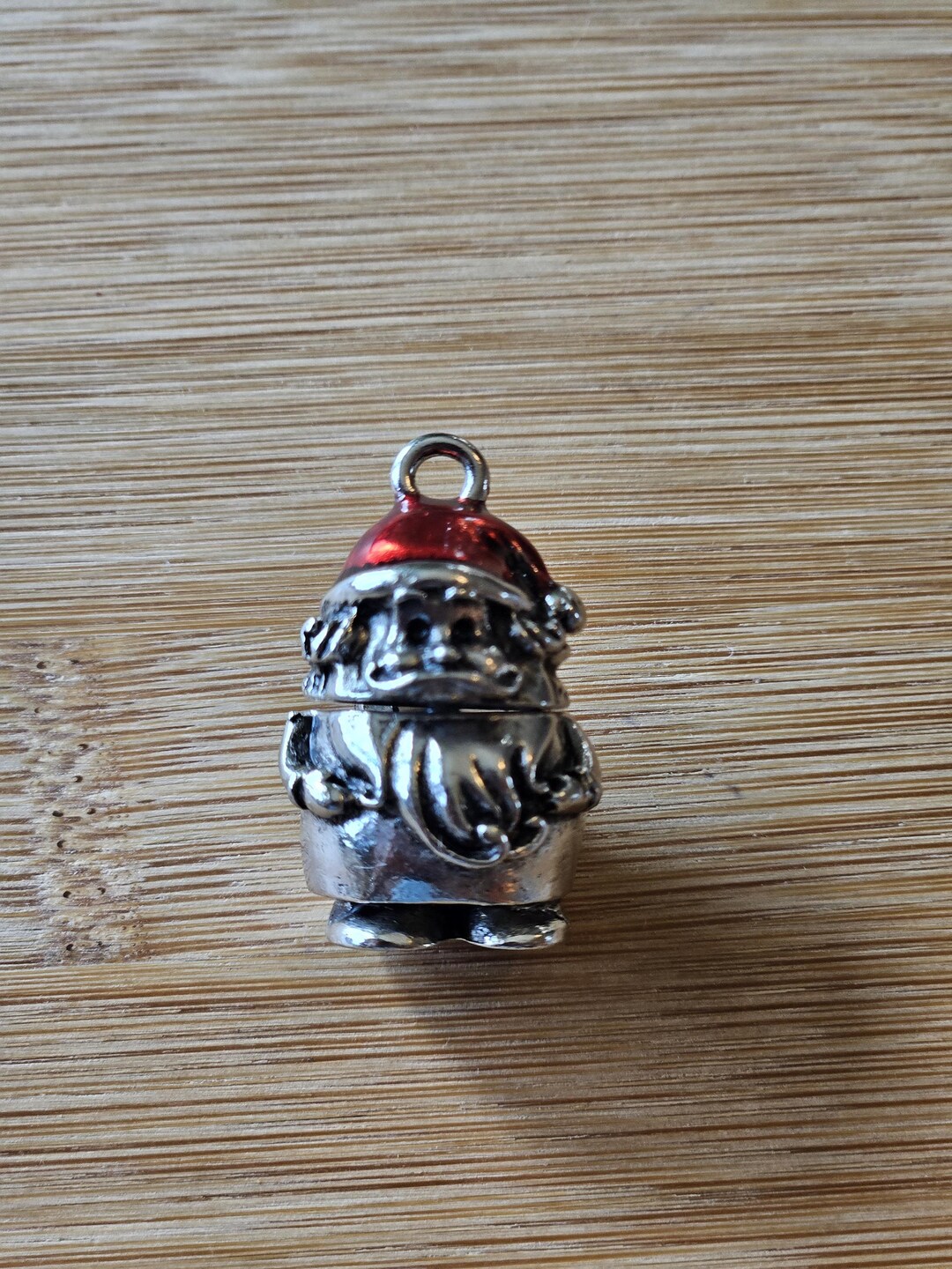 Unique Santa Charm That Opens at Santa's Jelly Belly! so Adorable:) - Etsy