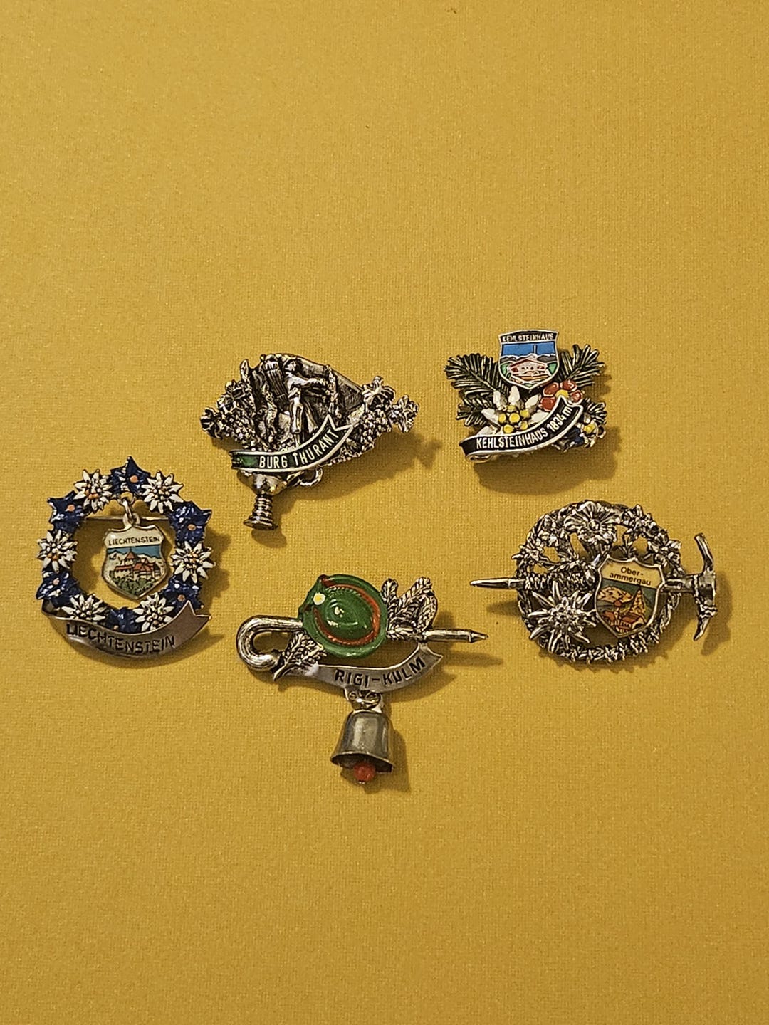Various German and Austrian Collectors Pins in Excellent Vintage ...