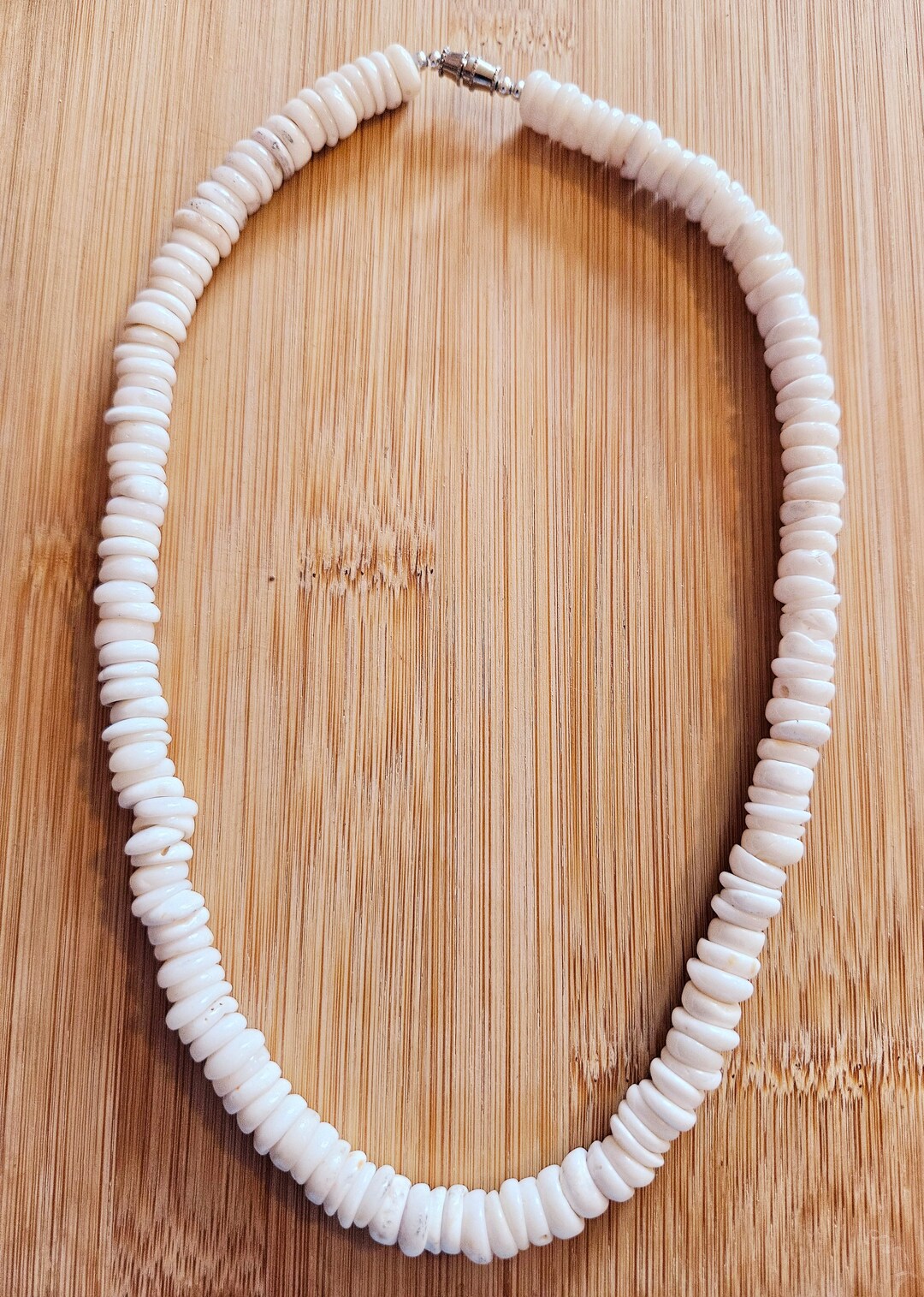 Very Large Puka Shells 18.5 Inches Vintage Necklace in Very Good ...