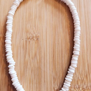Very Large Puka Shells 18.5 Inches Vintage Necklace in Very Good ...