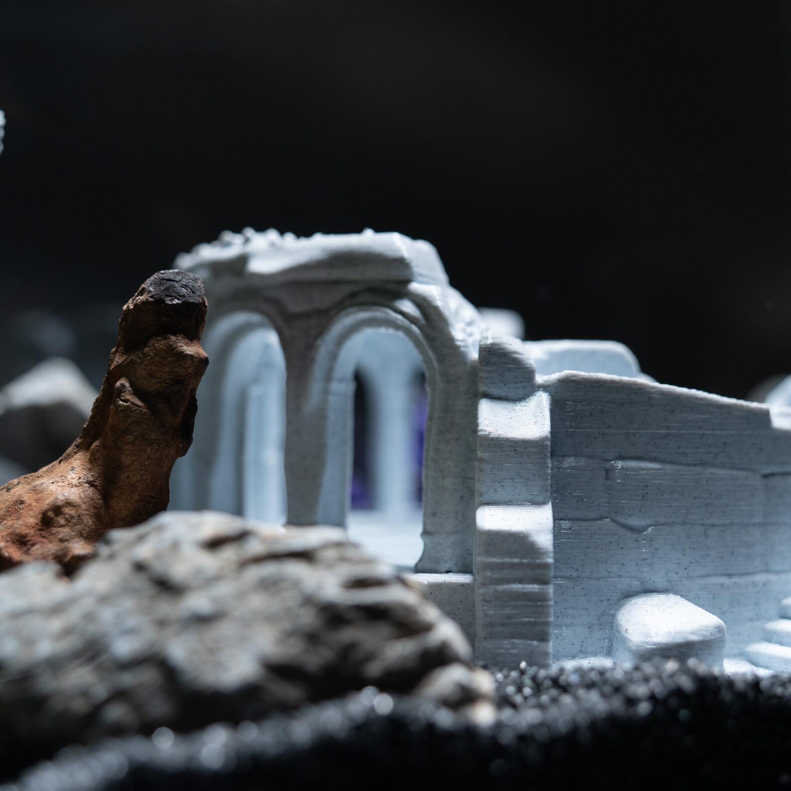Roman Colosseum Aquarium Decor 3D Printed Ancient Ruins Fish Tank ...