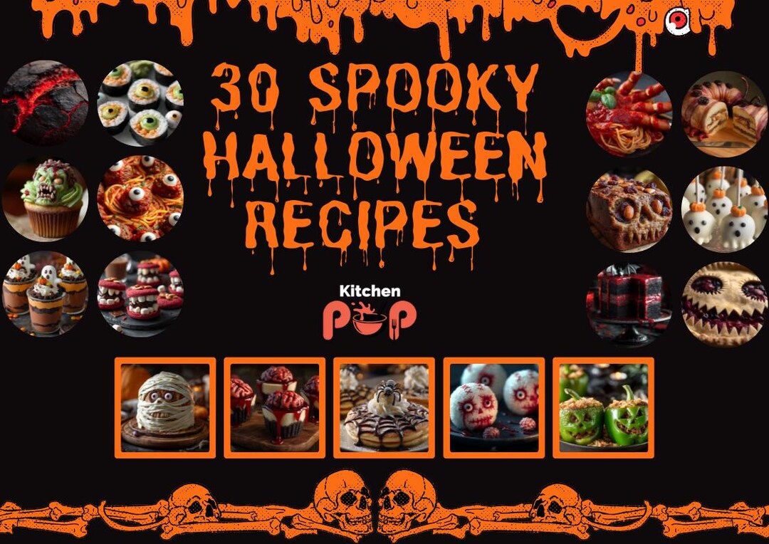 30 Spooky Halloween Recipes 2025 | Digital Cookbook | Halloween Party ...