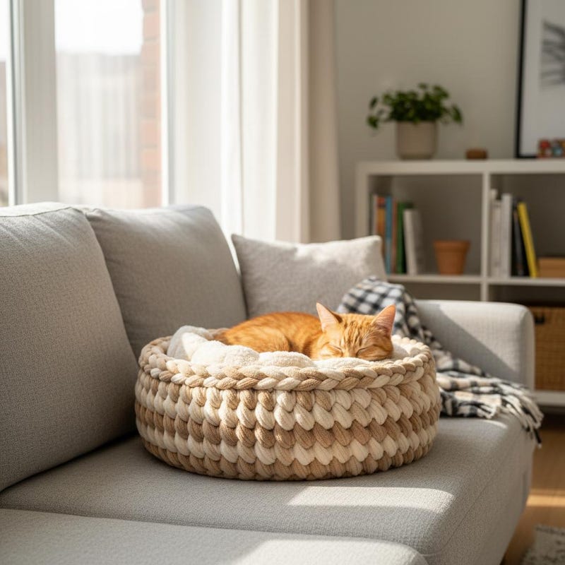 Chunky Dog Bed Crochet - Etsy