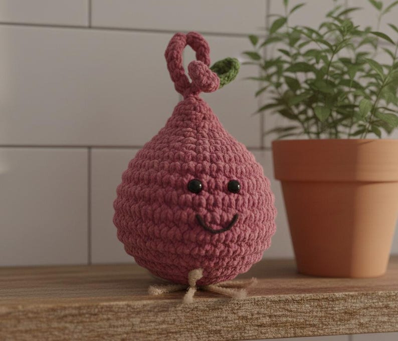 Amigurumi Onion Crochet Pattern | Vegetable Plush, Kitchen Decor (PDF ...