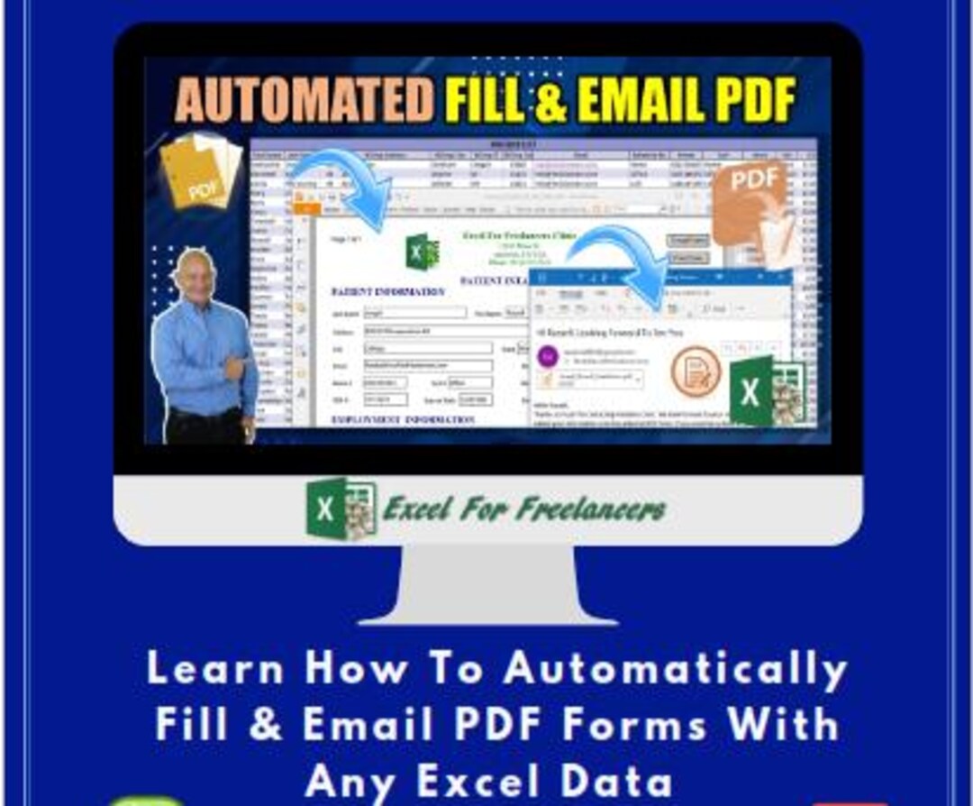 How to Auto-fill and Send PDF Forms Using Excel Data Effortlessly - Etsy