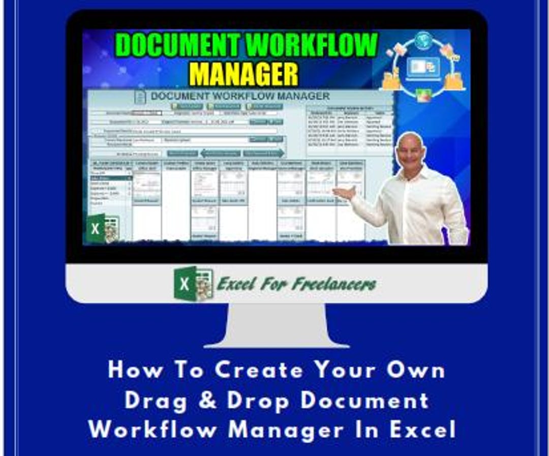 How to Build a Drag & Drop Document Workflow Manager in Excel for ...