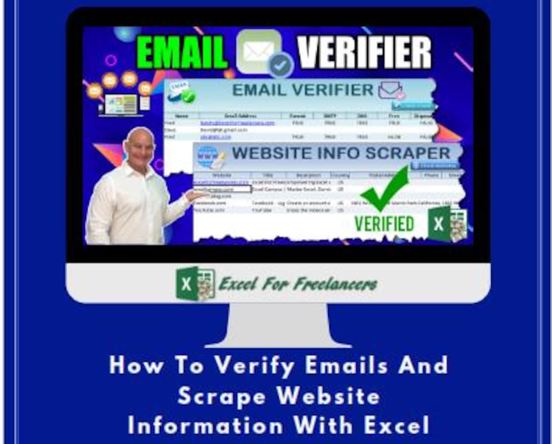 Advanced Excel Tools for Email Validation and Web Data Extraction - Etsy