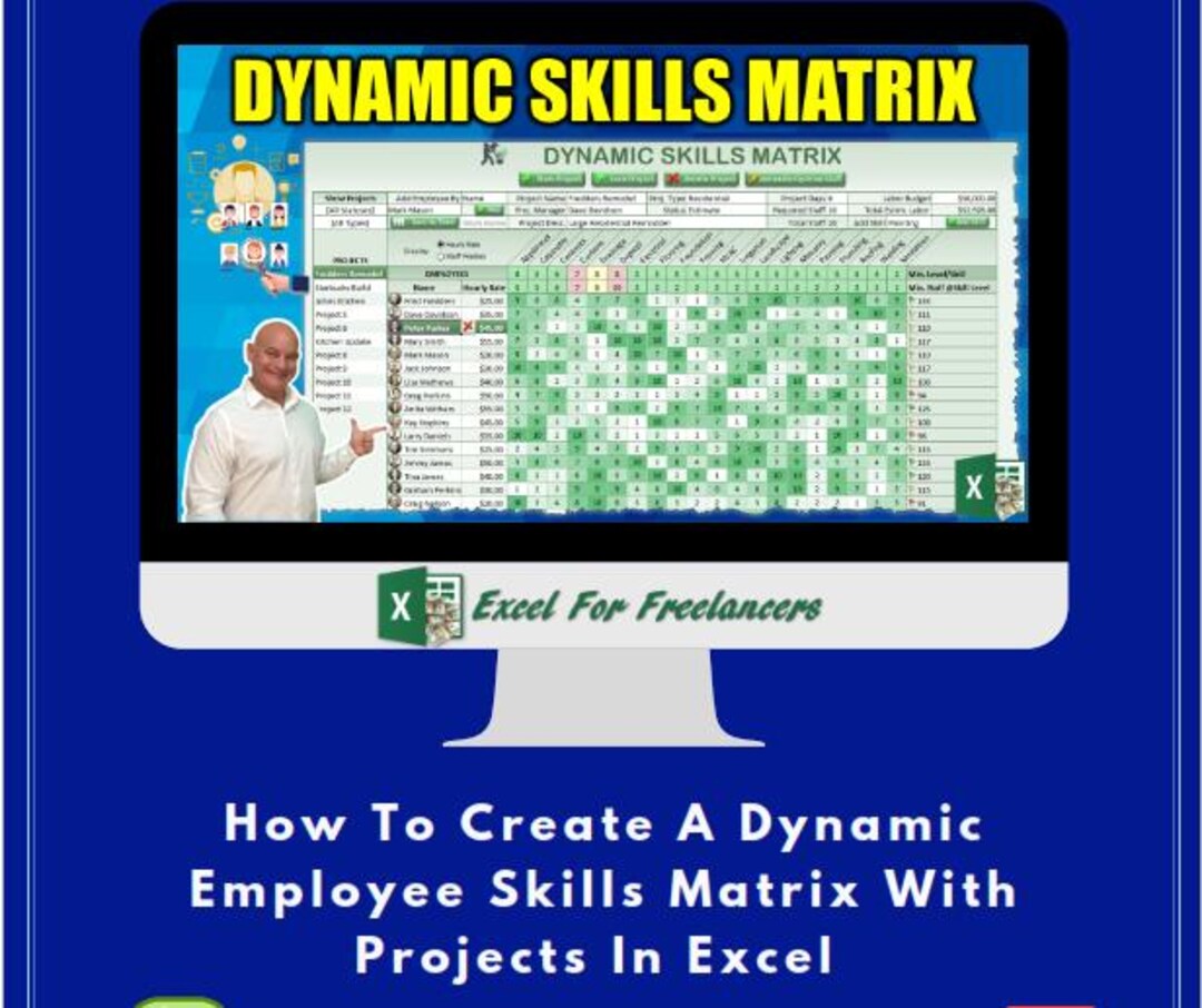 Build a Dynamic Employee Skills Matrix for Smarter Team Management in ...