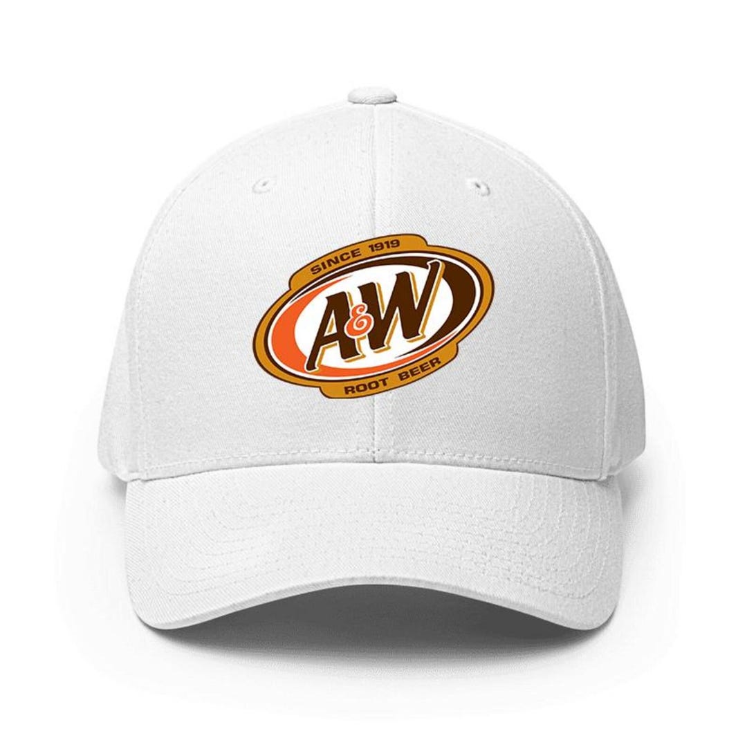 Hat Baseball Cap Adjustable A&W Root Beer Logo Printed - Etsy