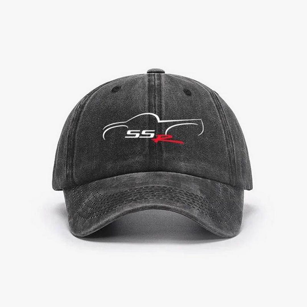 Chevy SSR Logo Vintage Washed Baseball Cotton Unisex Retro Dad Hat ...