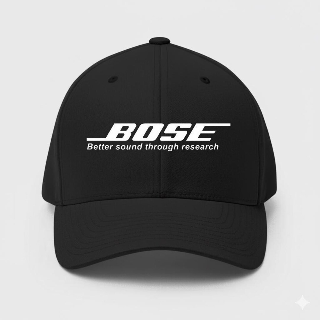 Bose Speaker Car Audio System Logo Printed Hat Baseball Cap Adjustable ...