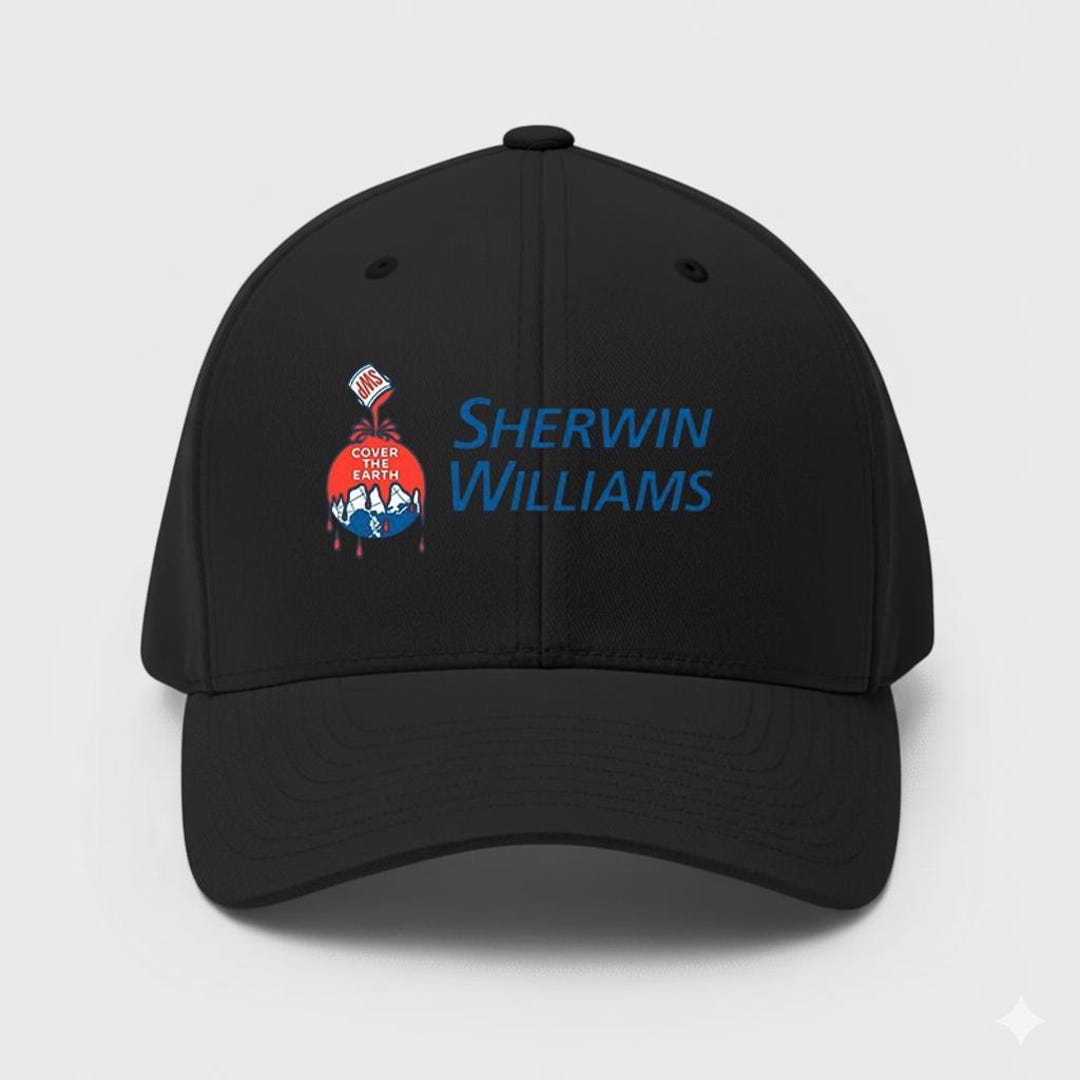 Sherwin Williams Paint Logo Printed Hat Baseball Cap Adjustable - Etsy