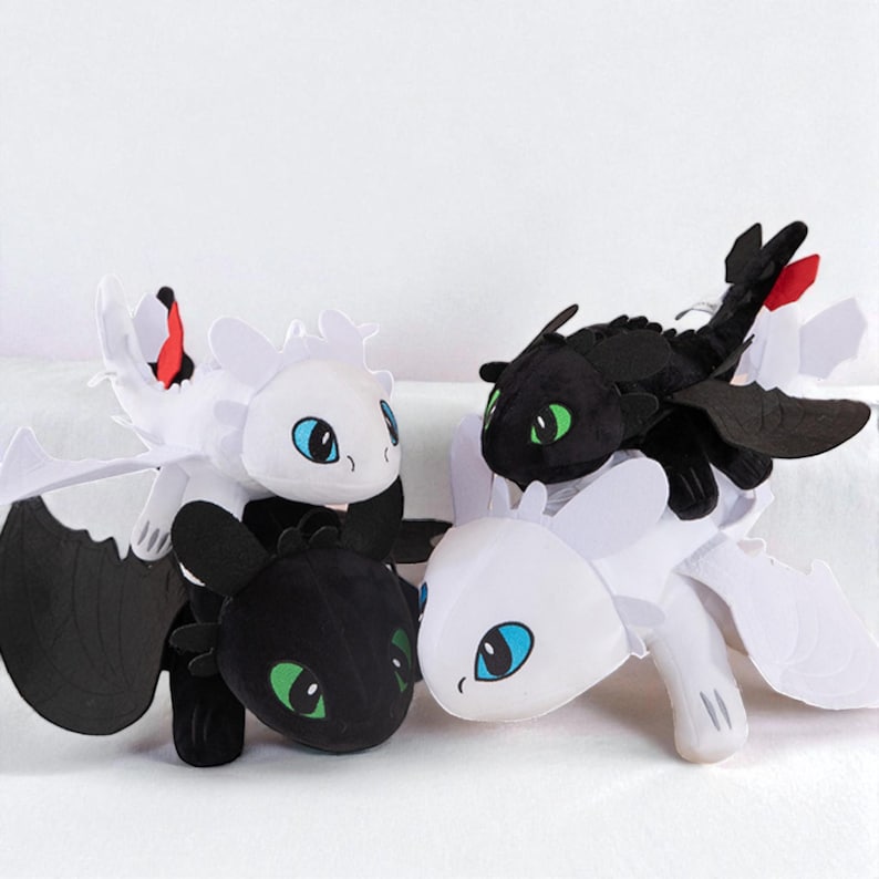 Toothless Dragon Plush: PP Cotton Stuffed Animal - Nursery Decor 20 ...