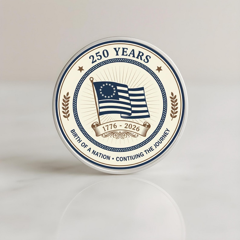 1776–2026 250th Anniversary USA Coin, Semiquincentennial Commemorative ...