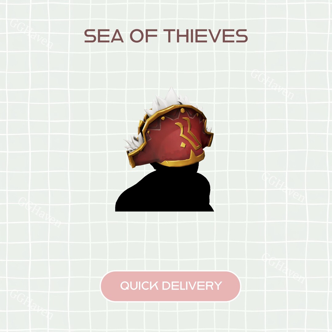 Rare Ruby Hat - Sea of Thieves - Etsy