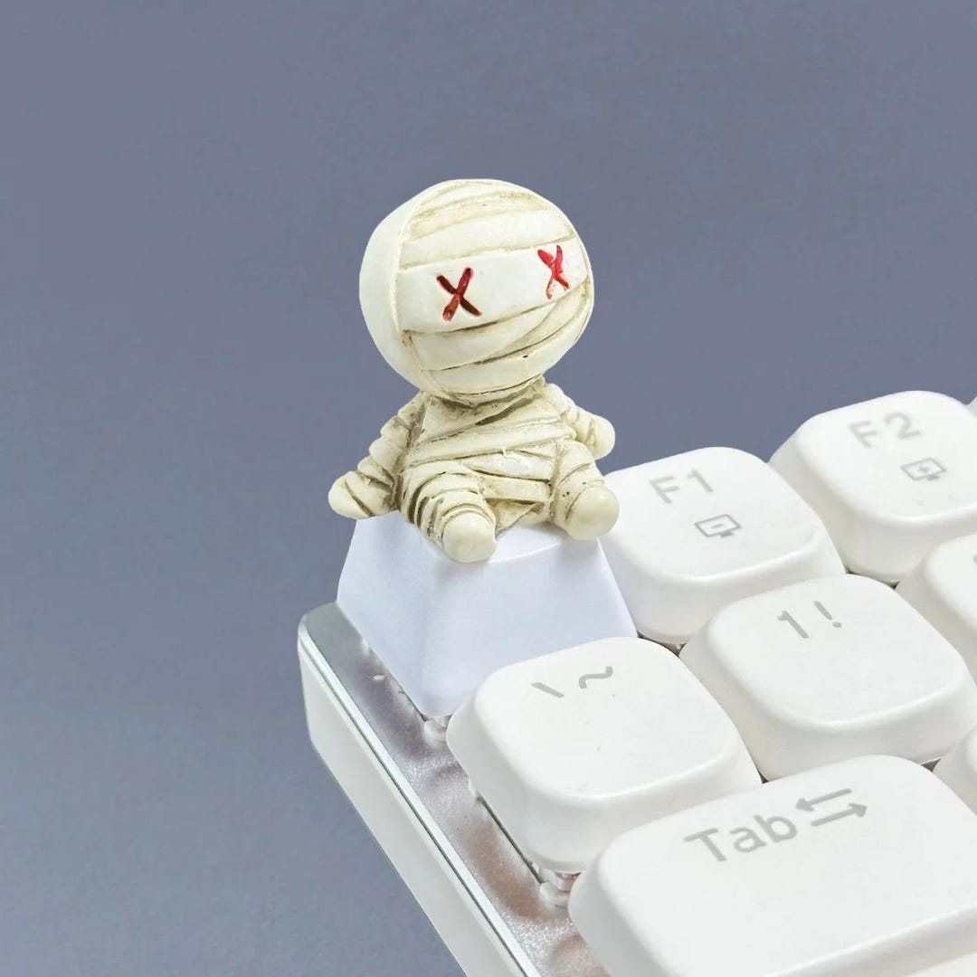 Mummy Resin Keycap: Halloween Artisan ESC Key Replacement ...