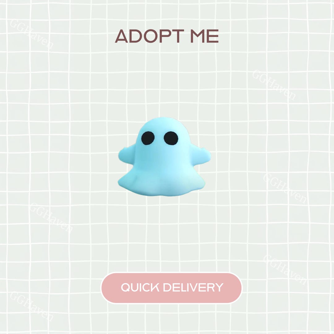 MFR Ghost Adopt Me Pet | Roblox Gift (digital) - Etsy