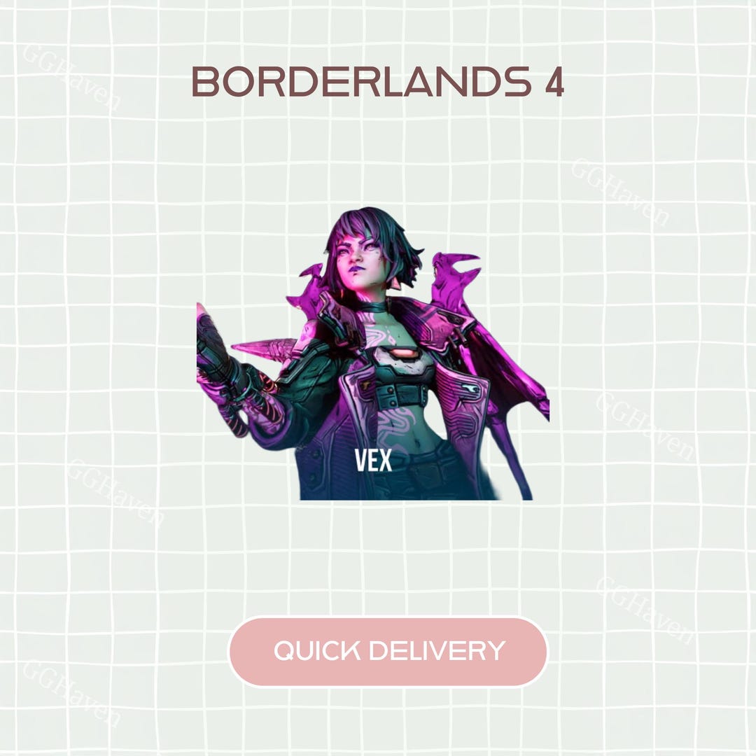 VEX Build Guide | Personalized Gift for Borderlands 4 Players - Etsy