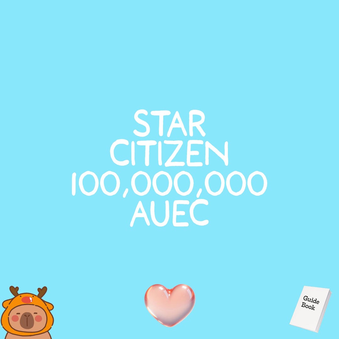 Star Citizen AUEC Tracker: Physical Guide & Postcard | Bonus Twitch ...