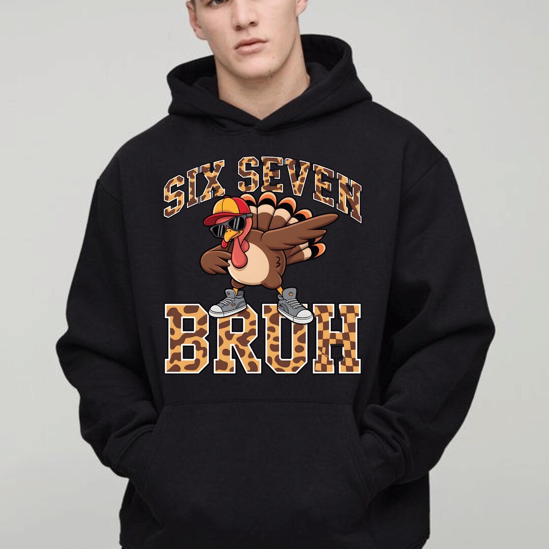 Funny Thanksgiving Turkey PNG, Hip Hop Bruh Design (digital Download ...