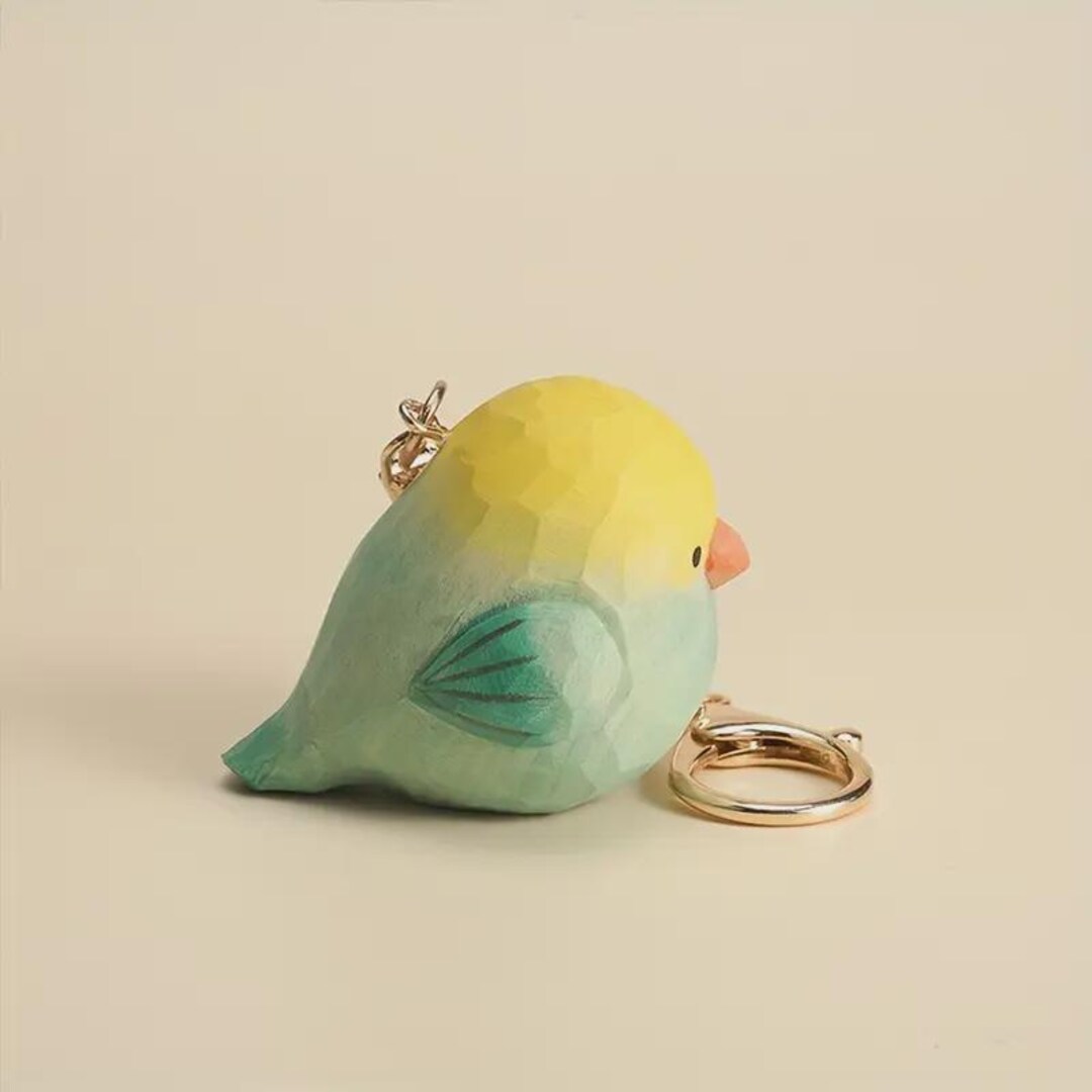 Sparrow Keychain Ornament – Cute Bird Key Ring, Car Pendant, Bag Charm ...