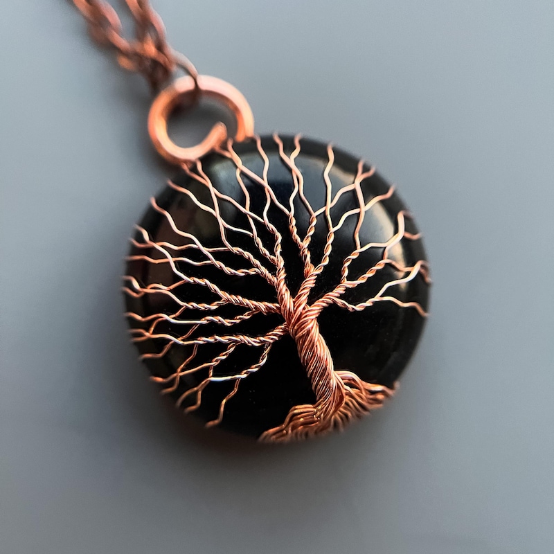 Copper Onyx Tree of Life - Etsy