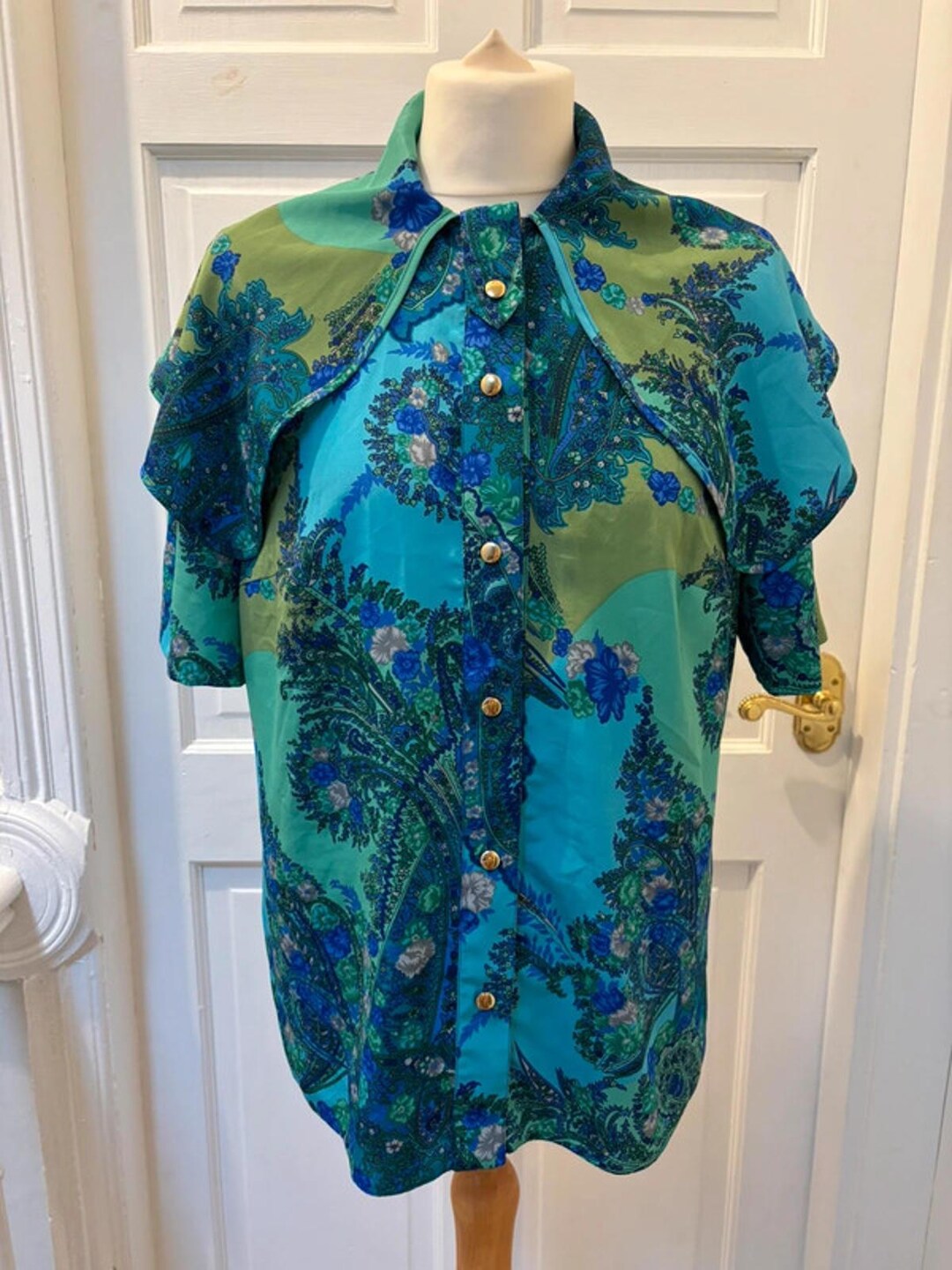 Vintage Hardob German Blouse 70’s 80’s Size 10 12 14 - Etsy