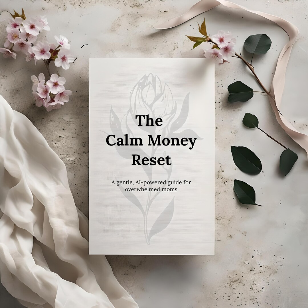 The Calm Financial Reset | Digital Money Workbook | Gentle Budget Guide ...