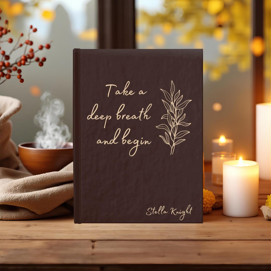 Journal Mindfulness Self Care Diary Personalized Intentional Living ...