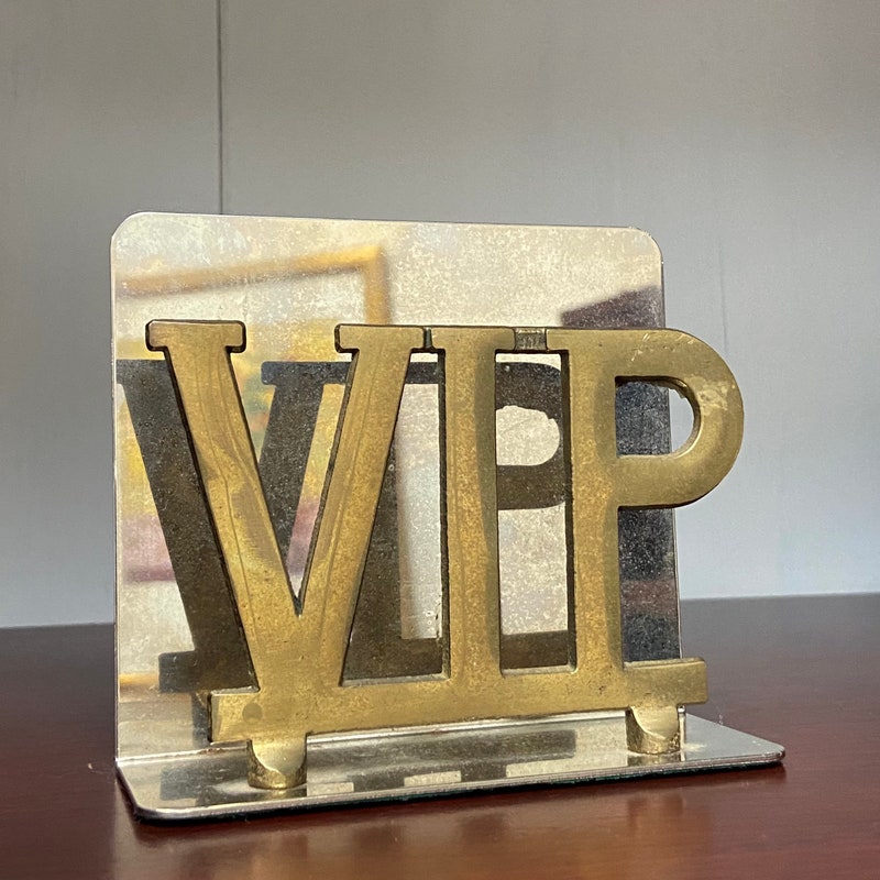 Brass Letter Holder - Etsy