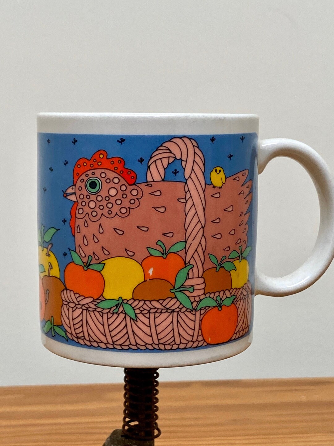 Taylor Ng Chicken Coffee Cup Mug Classy Critters Hen Chicken in a ...