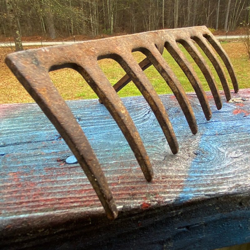 Vintage Rake - Etsy