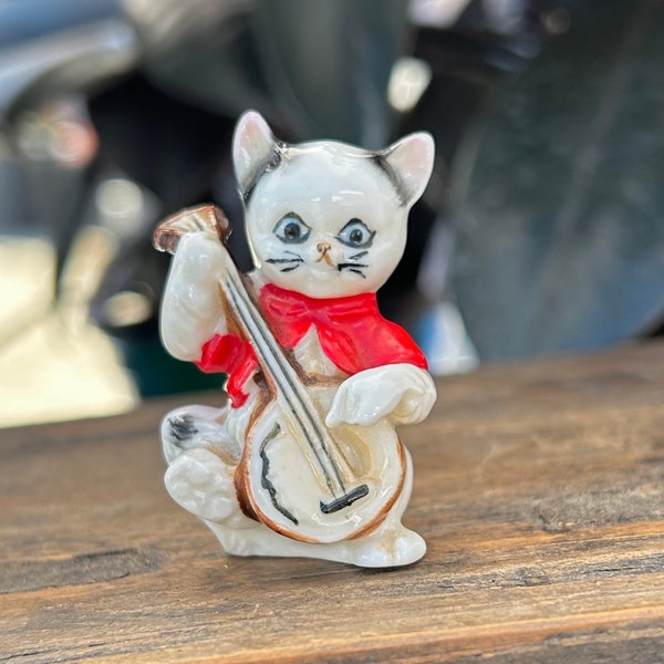Banjo Cat - Etsy