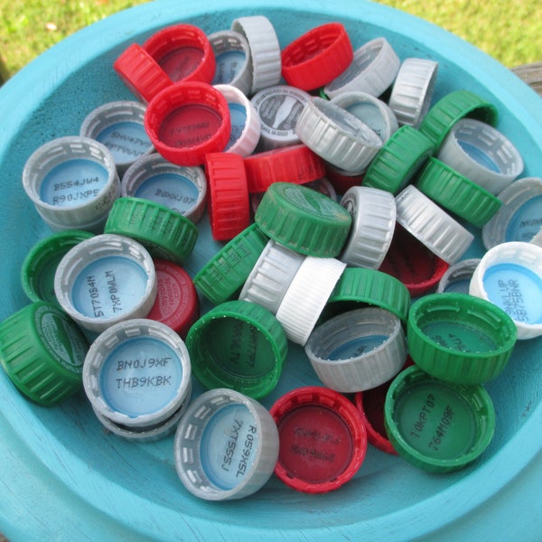 Plastic Soda Bottle Caps - Etsy