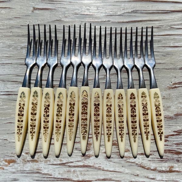 Appetizer Forks - Etsy