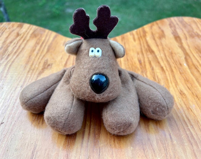 Rodney Reindeer Plush Doll Hallmark 1979 Hallmark Cards Christmas Toy ...