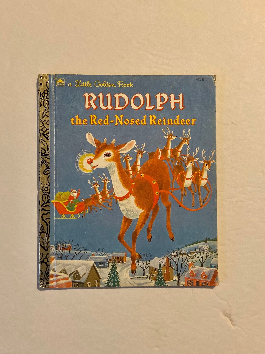 Rudolph the Red-nosed Reindeer 331 Vintage 1985 Little Golden Book ...