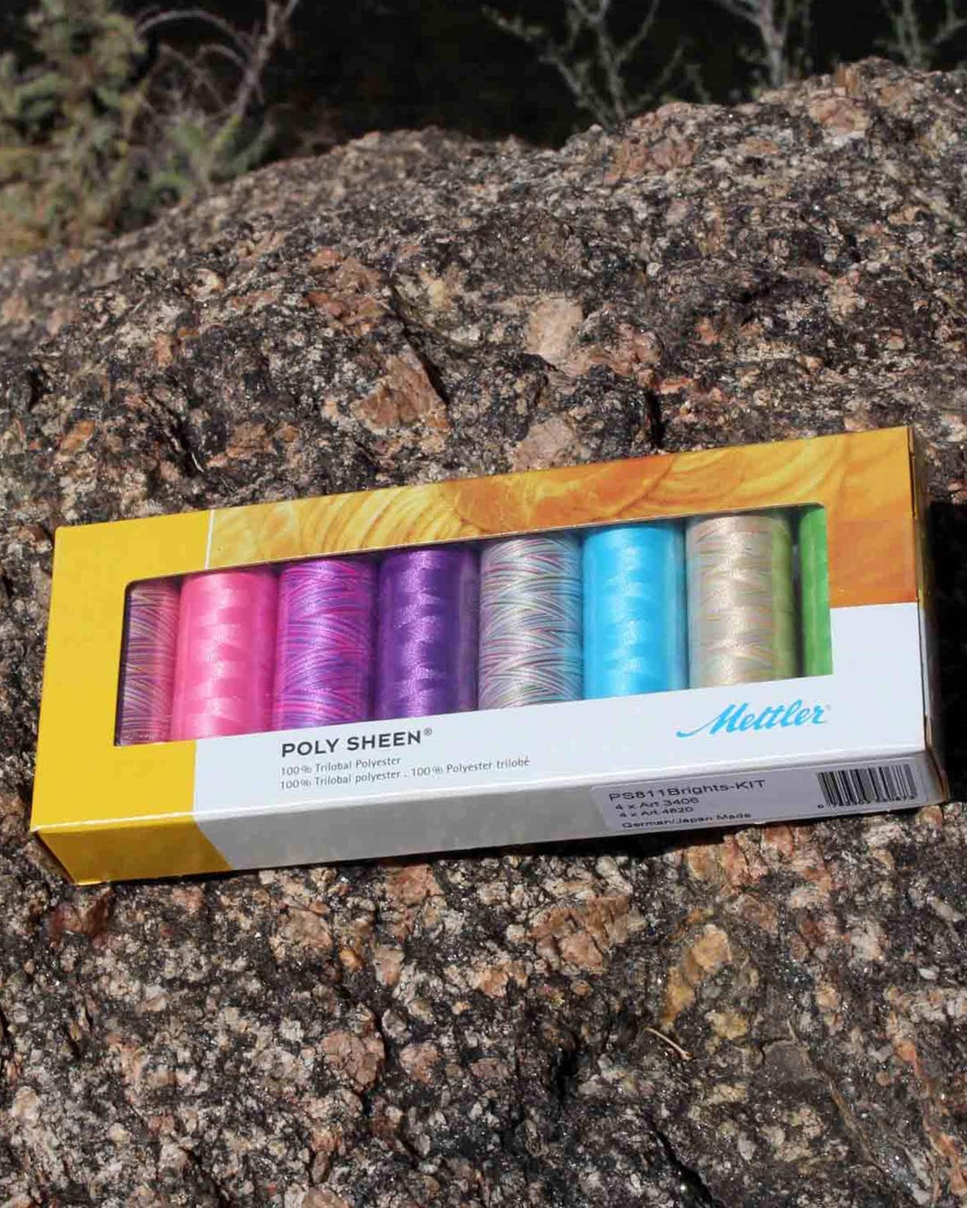 Mettler Polysheen Polyester Thread Set of 8 Brights - Etsy