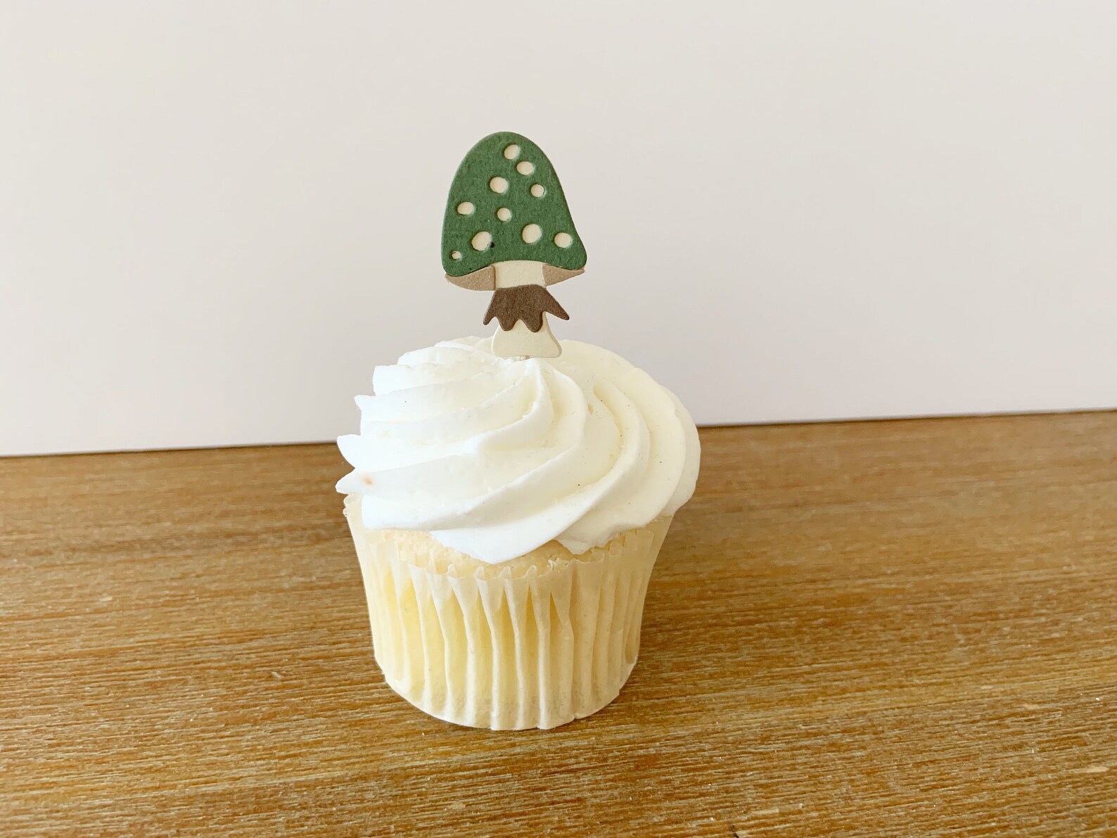 Gnome Cupcake Toppers, Mushrooms and Flower Toppers, Woodland, Cake ...