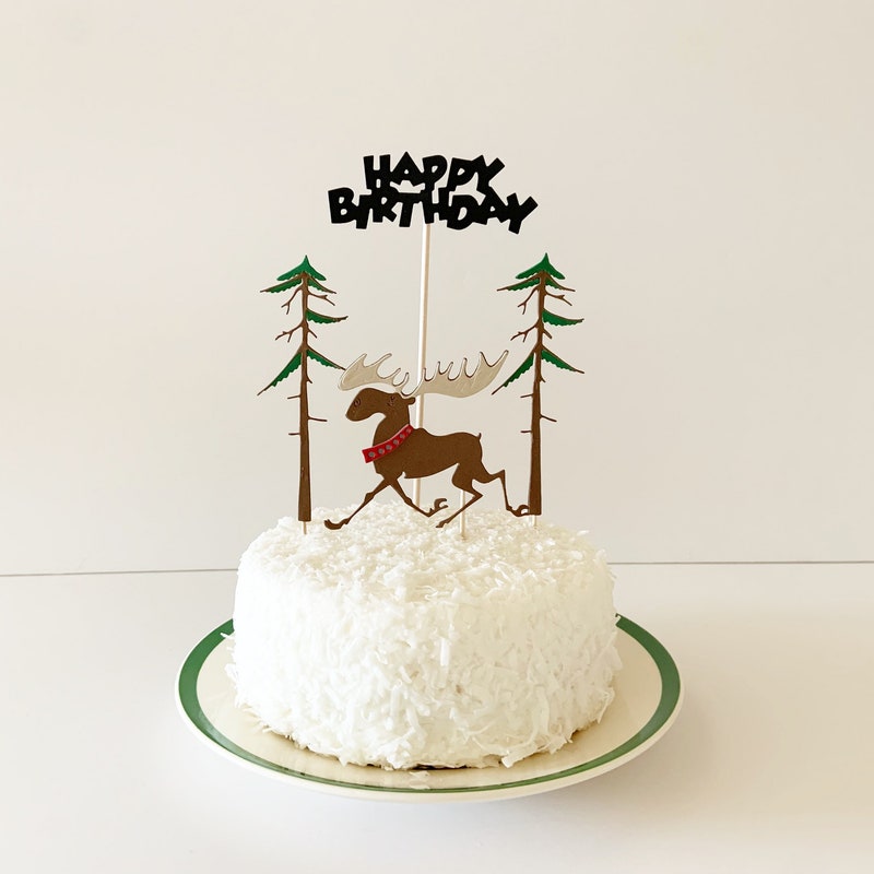 Tree Cake Topper - Etsy