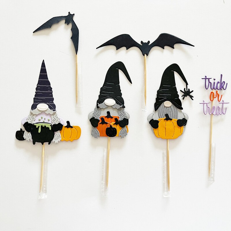 Gnome Cake Toppers - Etsy