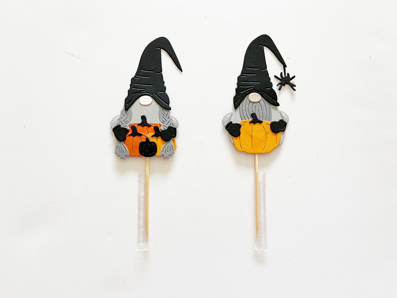 Gnome Cupcake Toppers, Mushrooms and Flower Toppers, Woodland, Cake ...