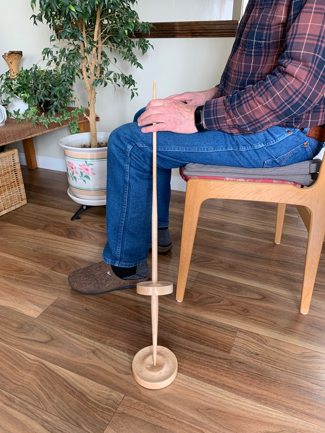 Lap Spindle W/base Maple stock No. 3166 - Etsy