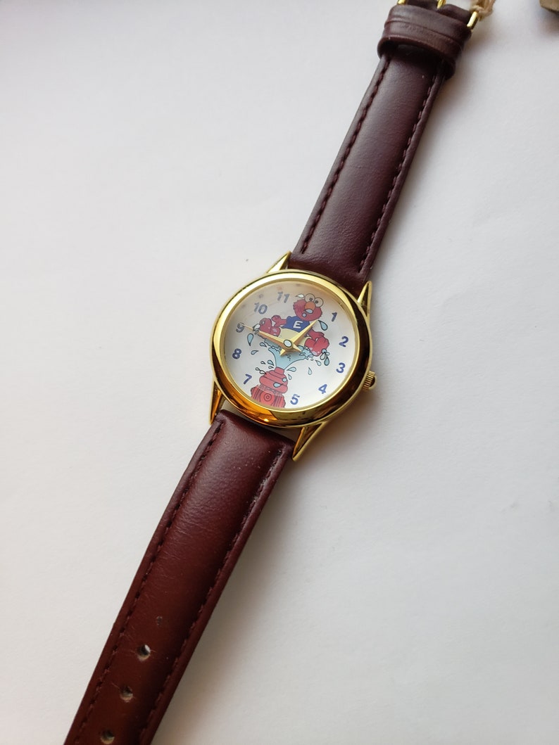 Child Kid Size Watch Sesame Street Muppets Elmo Runs - Etsy