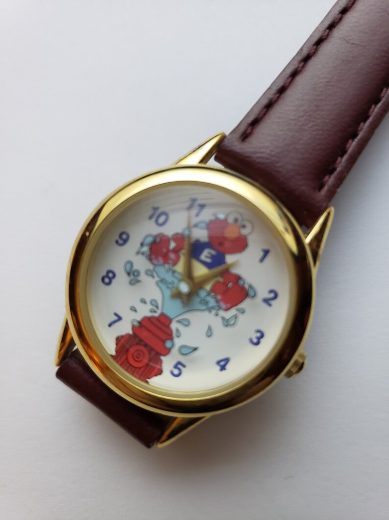 Child Kid Size Watch Sesame Street Muppets Elmo Runs - Etsy